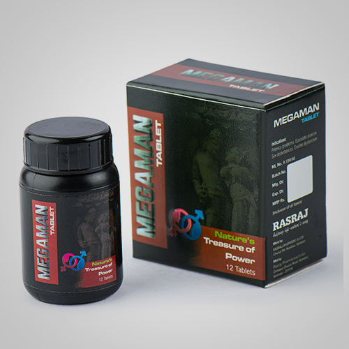 Megaman Tablet– Rasraj Ayurvedic